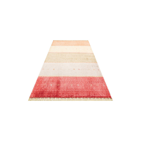 Rug N Carpet Zara Handmade Wool Red Indoor/Outdoor Rug | Wayfair
