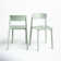 AllModern Vowa Outdoor Stacking Dining Side Chair & Reviews | Wayfair