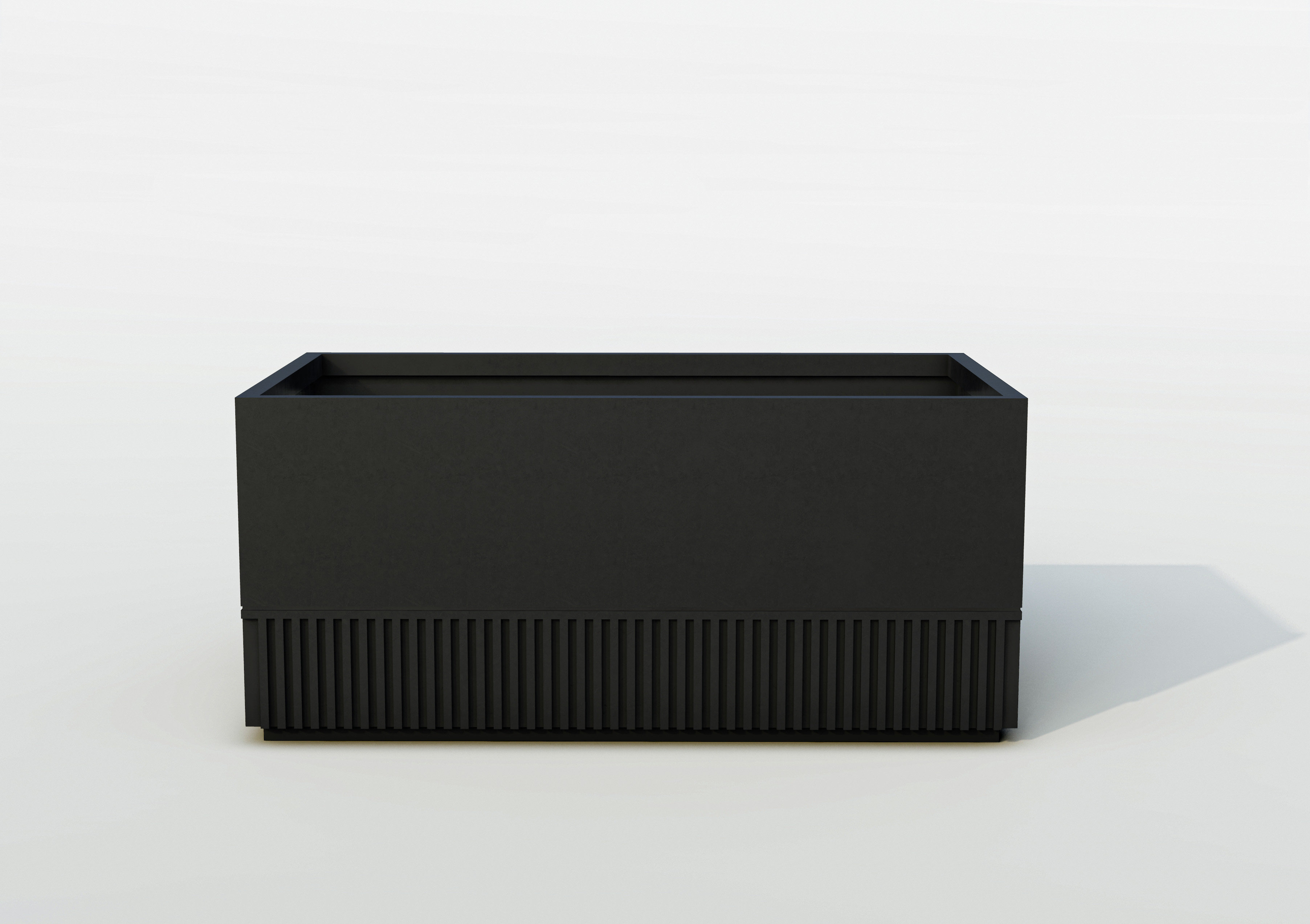 Latitude Run® Stainless Steel Flower Box With Grooves | Wayfair