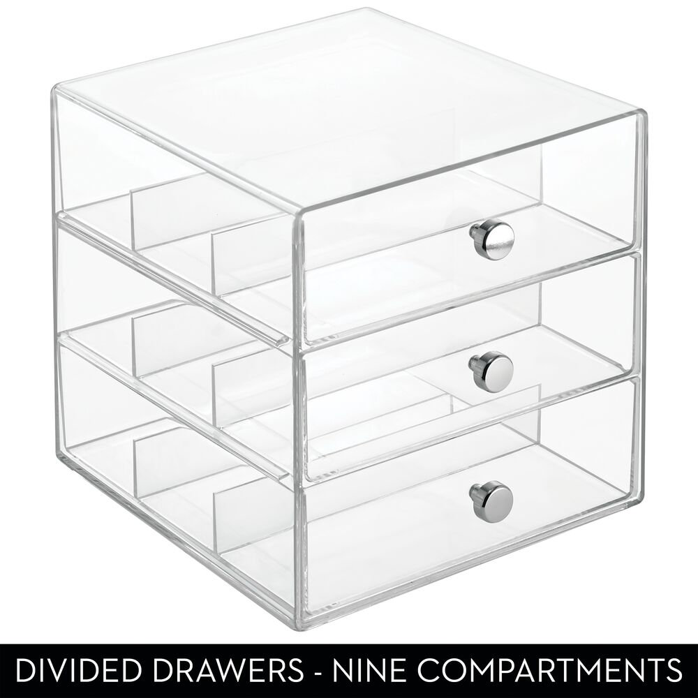 iDesign Metal Open-Front Pantry Basket with Label Plate - Storage ...