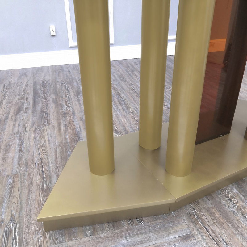 FixtureDisplays Large Church Pulpit, Deluxe Podium Lectern, Debate ...