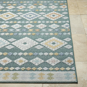 Foundry Select Lakeside Machine Woven Rug | Wayfair