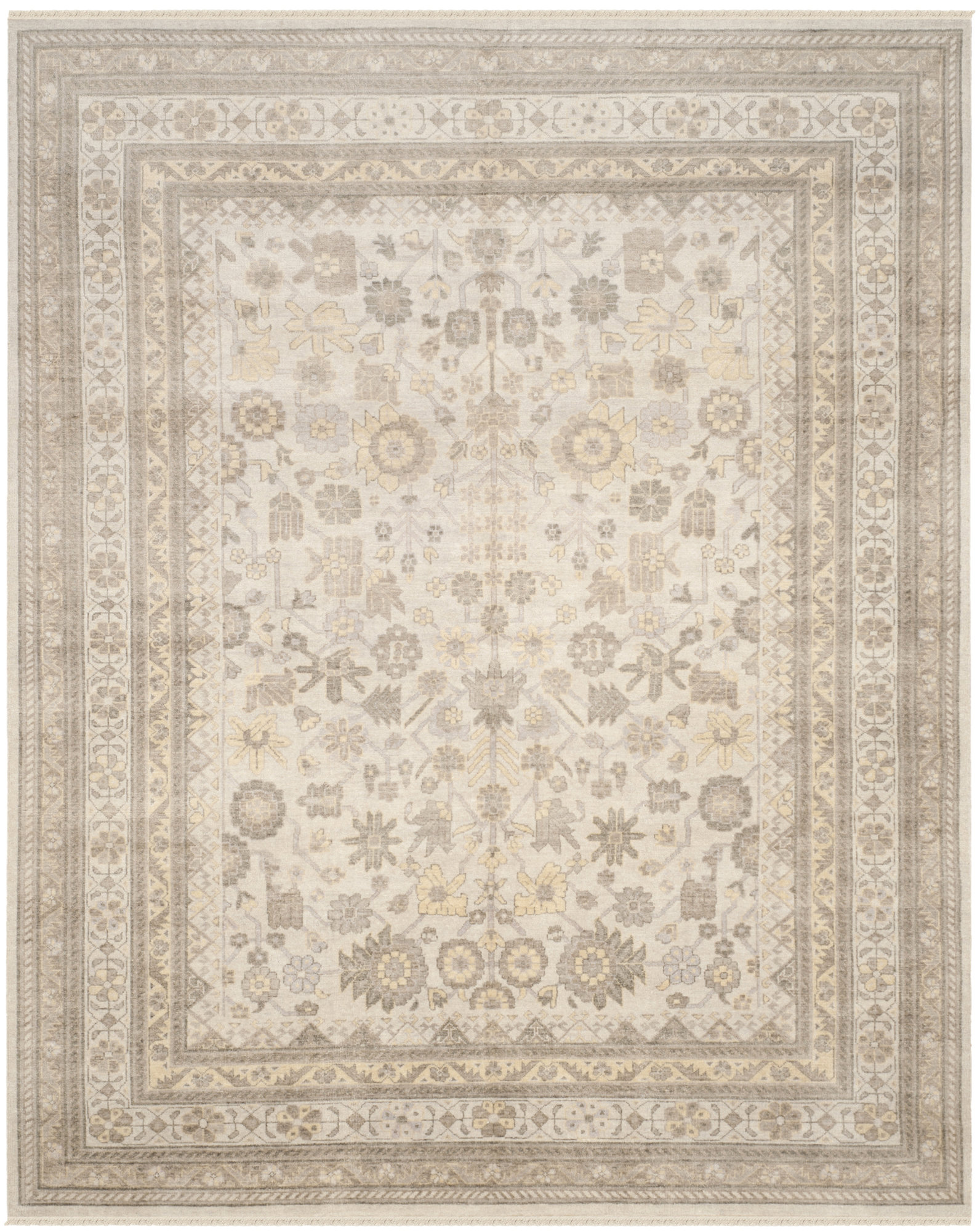 Safavieh Sultanabad Arar Hand Knotted Wool/Cotton Ivory Area Rug | Perigold