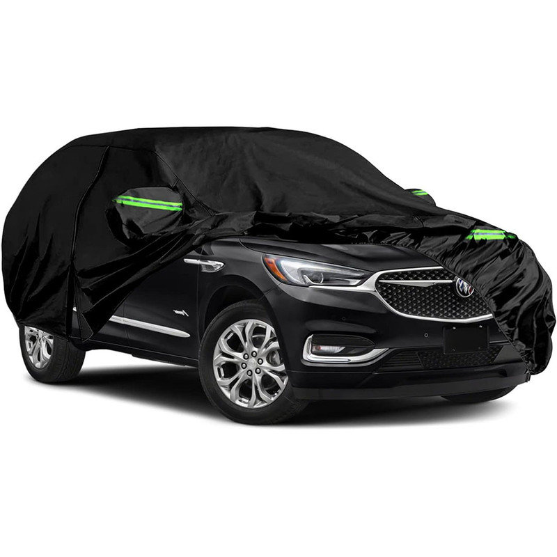 ZILNOX 6 Layers Waterproof Car Cover, All Weather Car Covers with ...