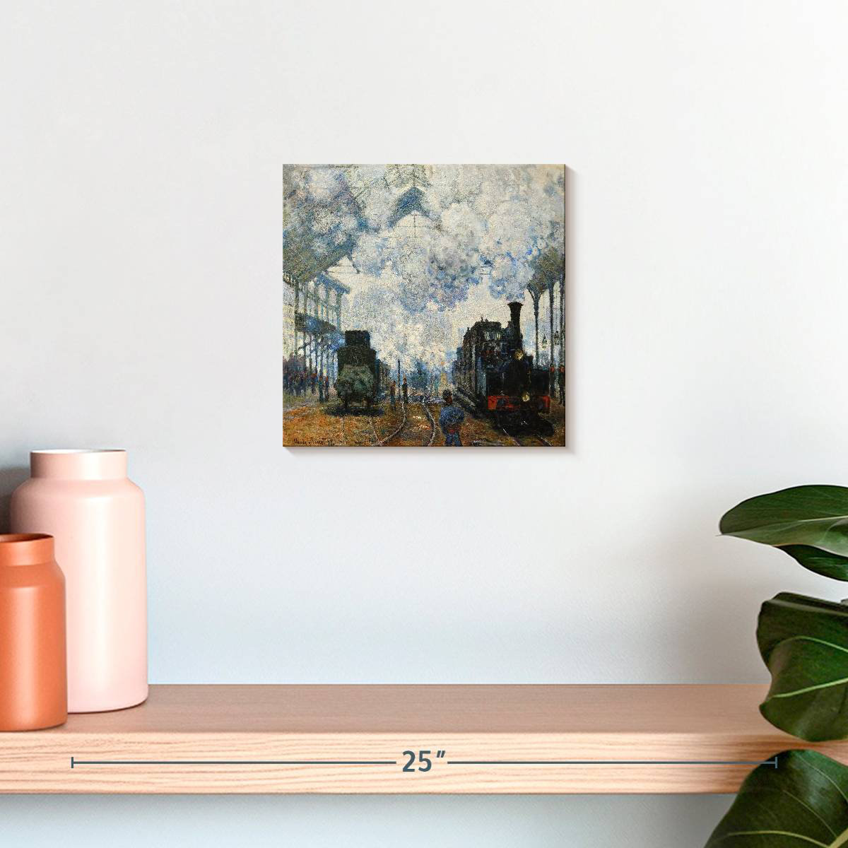Ebern Designs Mehar Arrival Of The Normandy Train 1875 | Wayfair