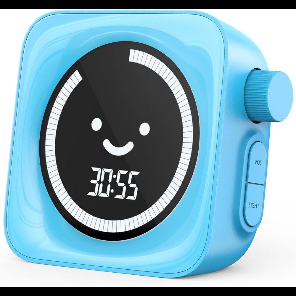 Invenitiah Visual Timer For Kids, 99 Minute Digital Cute Kids Visual ...