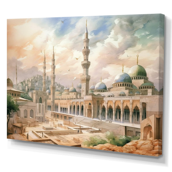 Darby Home Co The Prophets Mosque Religious II On Canvas Print ...