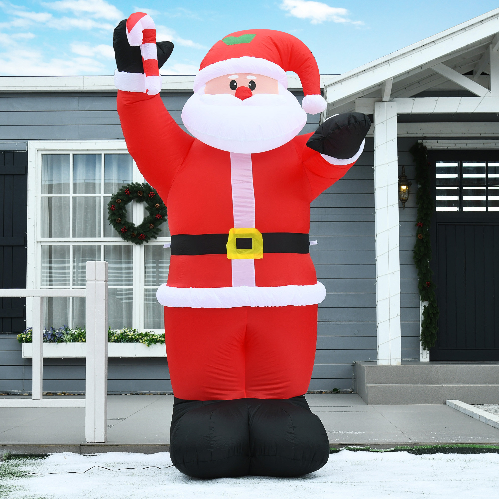 The Holiday Aisle® 8 Indoor Outdoor Led Inflatable Holiday Christmas