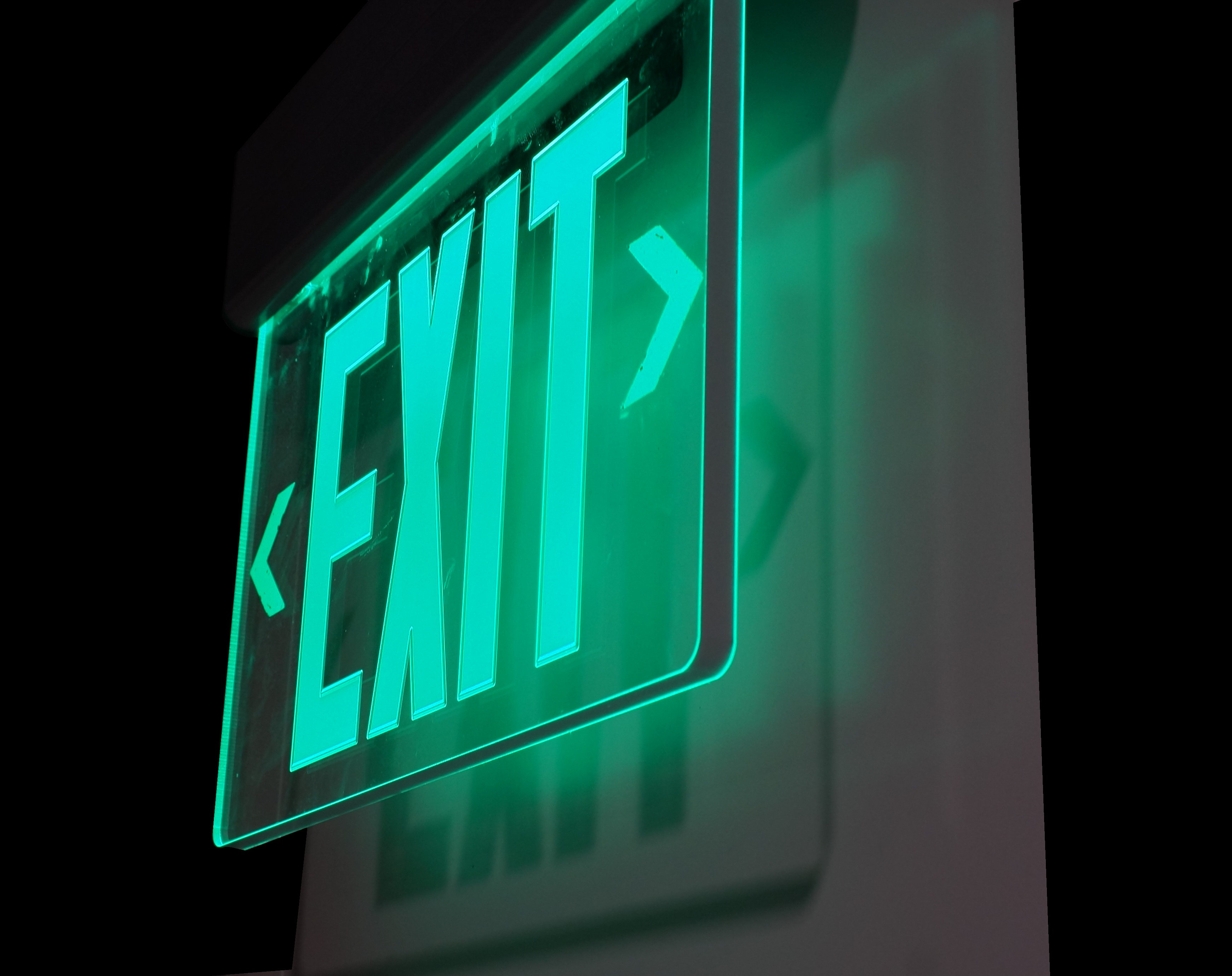 NICOR Lighting Recessed Edge-Lit LED Exit Sign - Wayfair Canada