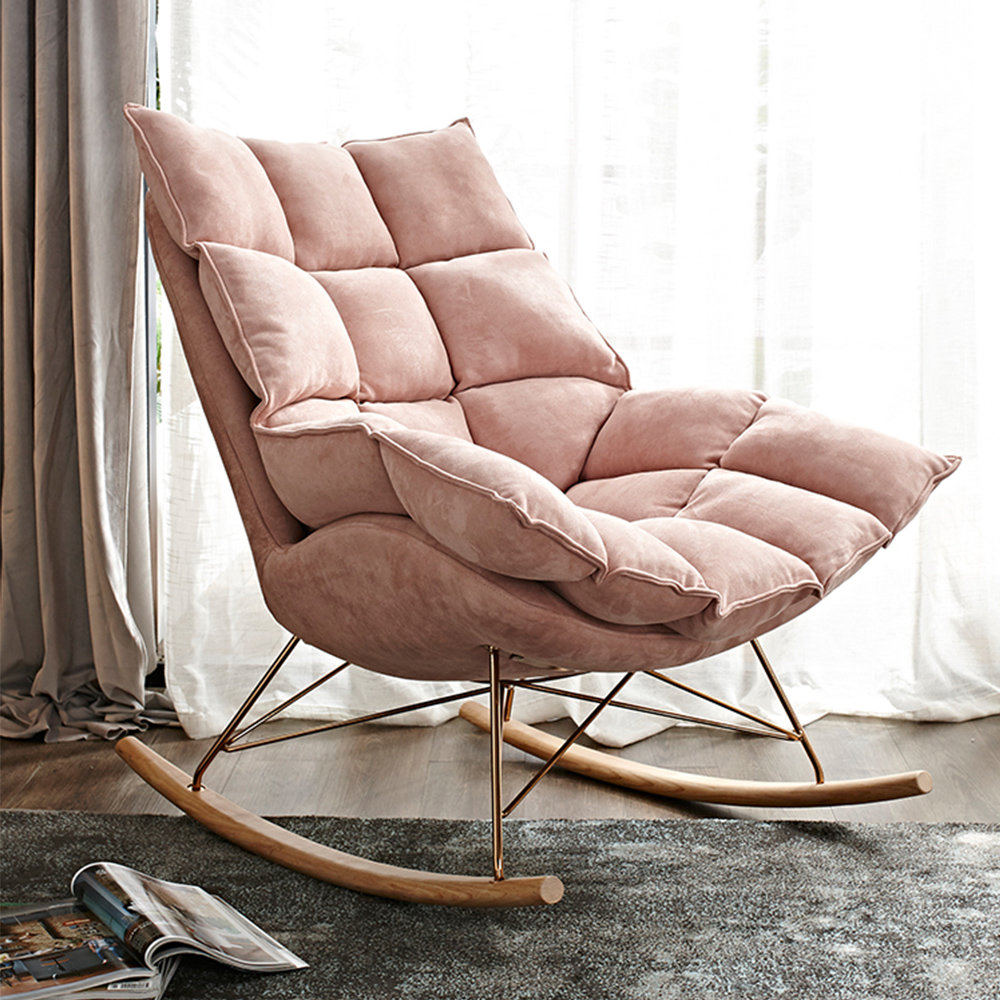 ChairVogue Home light luxury lazy leisure rocking chair | Wayfair