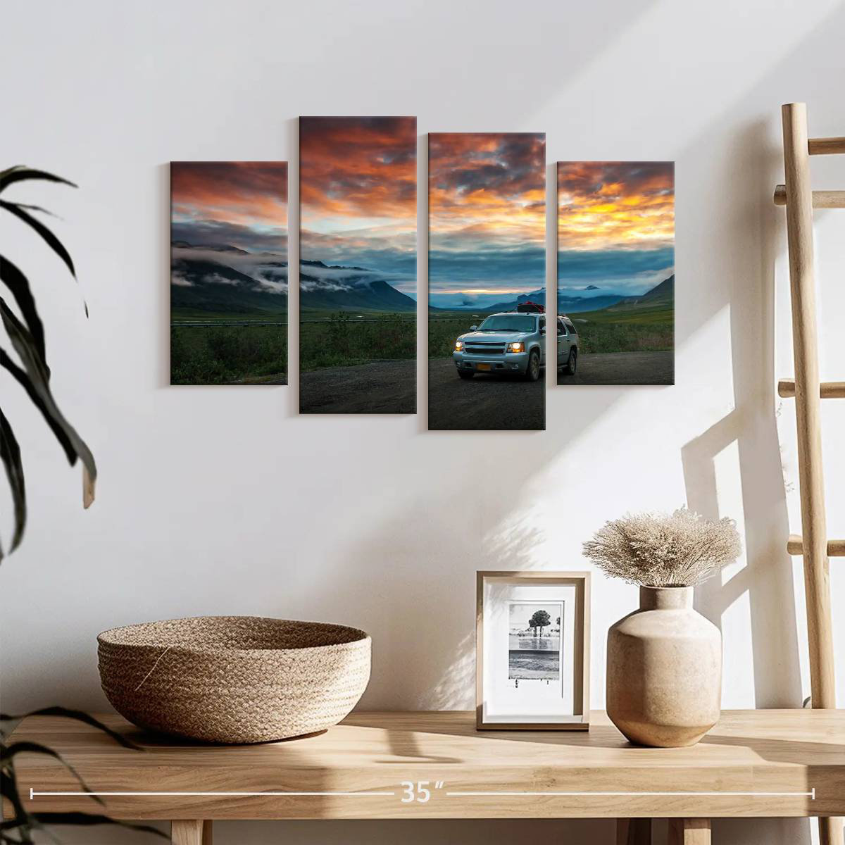 Ebern Designs Mehar Alaska Atigun Pass Car | Wayfair