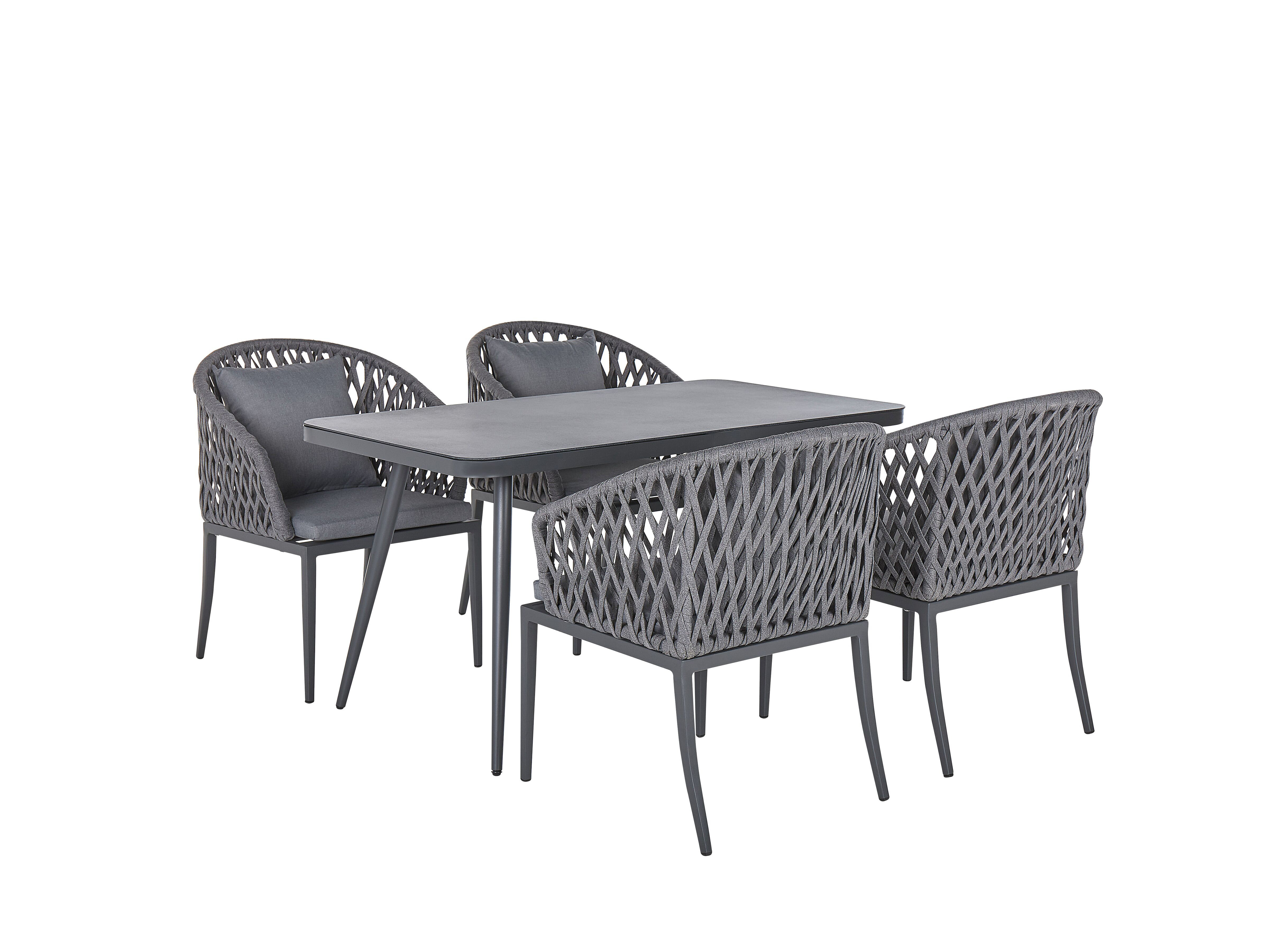 Corrigan Studio Harlem 4 Seater Dining Set with Cushions | Wayfair.ie