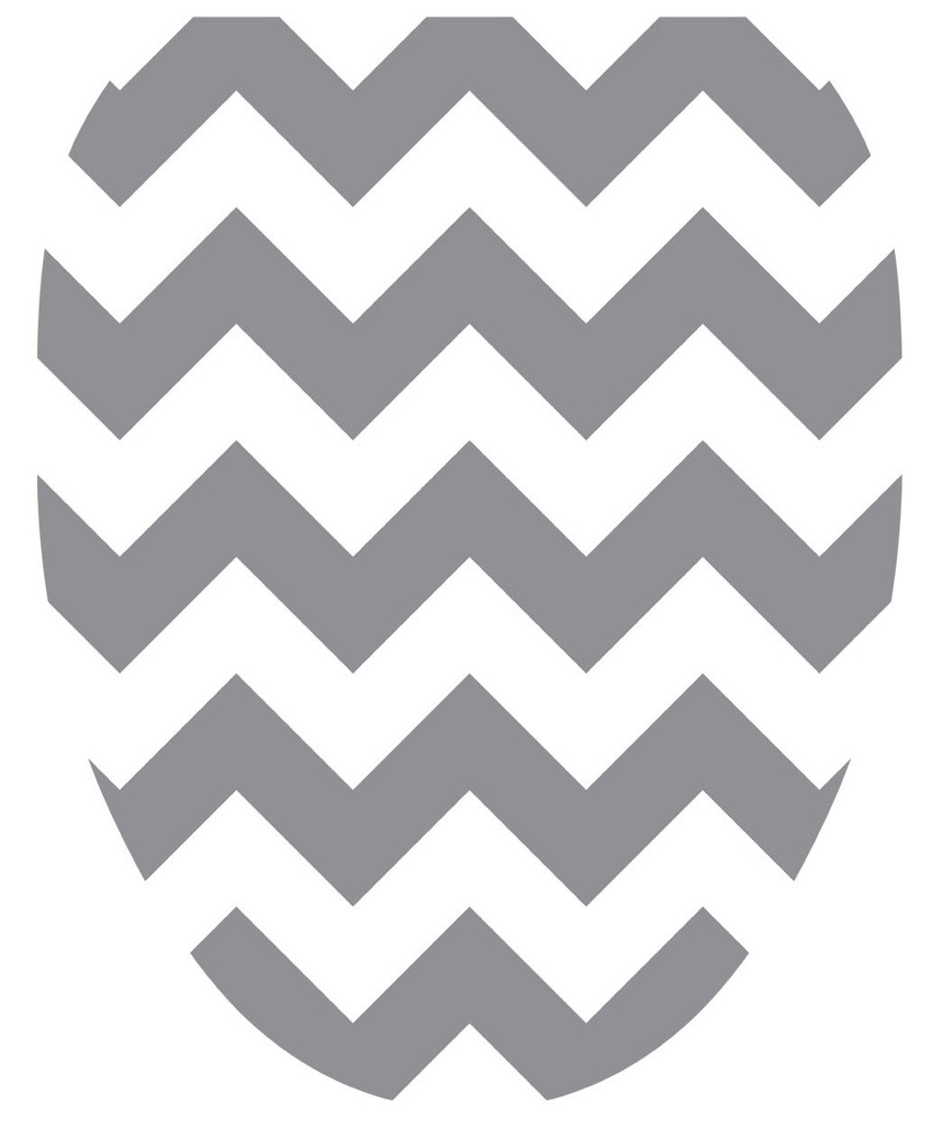 Toilet Tattoos Gray Chevron Toilet Seat Decal – Toilet Tattoos ...