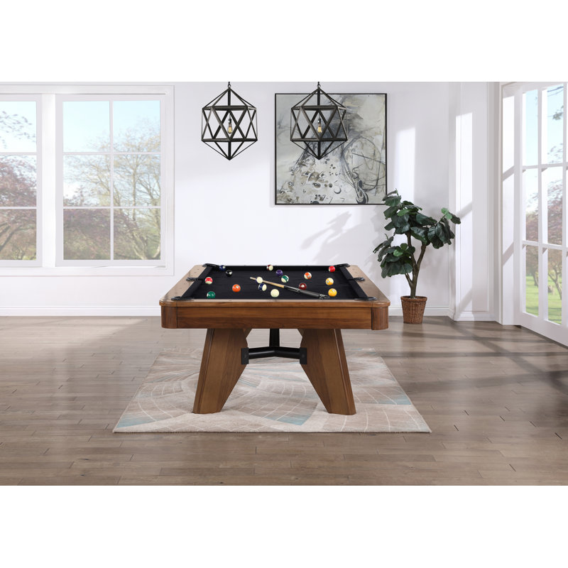 HB Home 8' Cooper Pool Table with Professional Installation Inlcuded ...