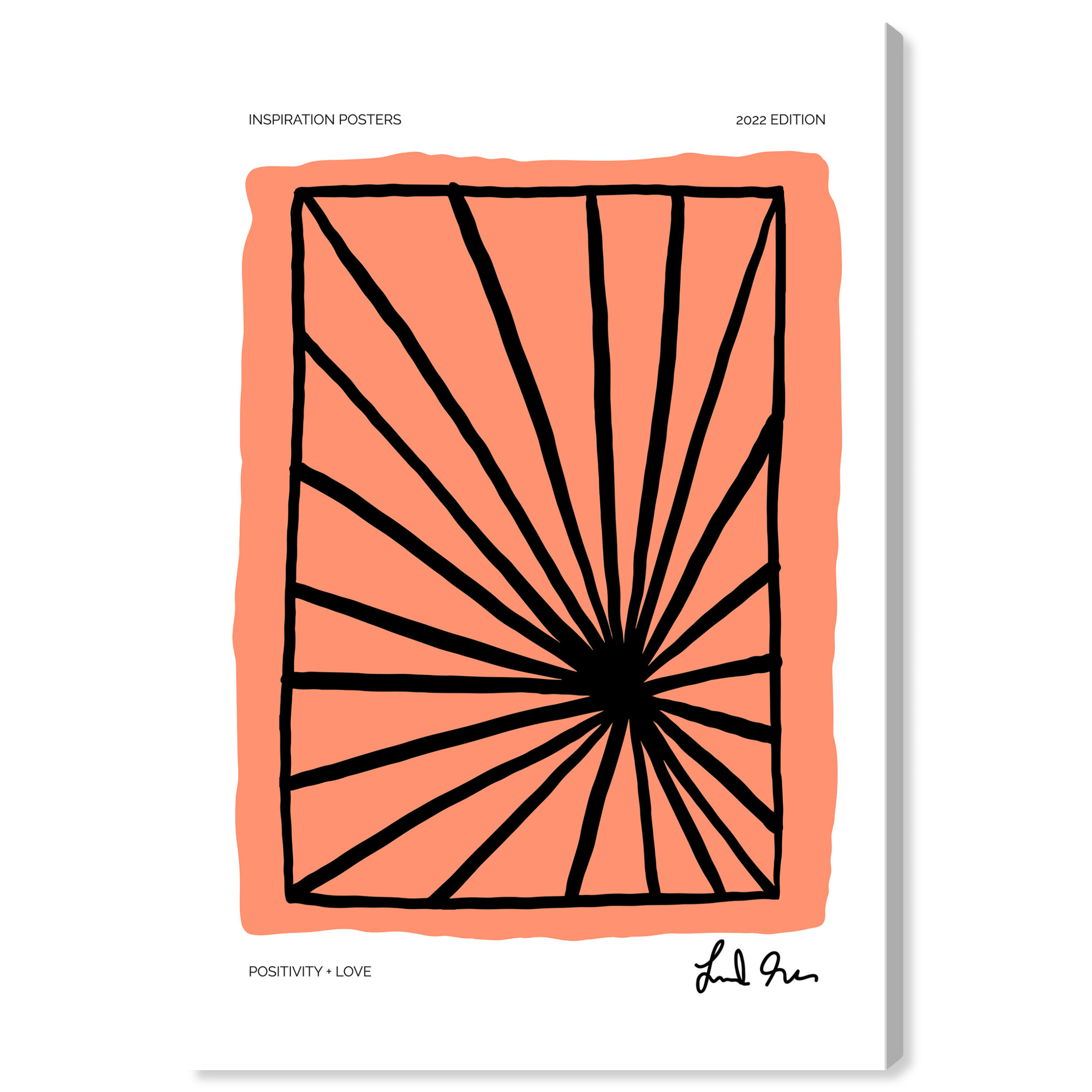 Wrought Studio™ Rorge Positive Point On Canvas by Wynwood Studio Print ...