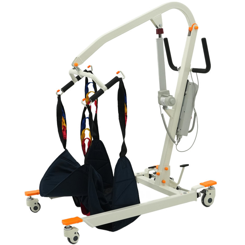 VOLLGUT Upgrade Foldable Electric Patient Lift, Medical Body Transfer ...