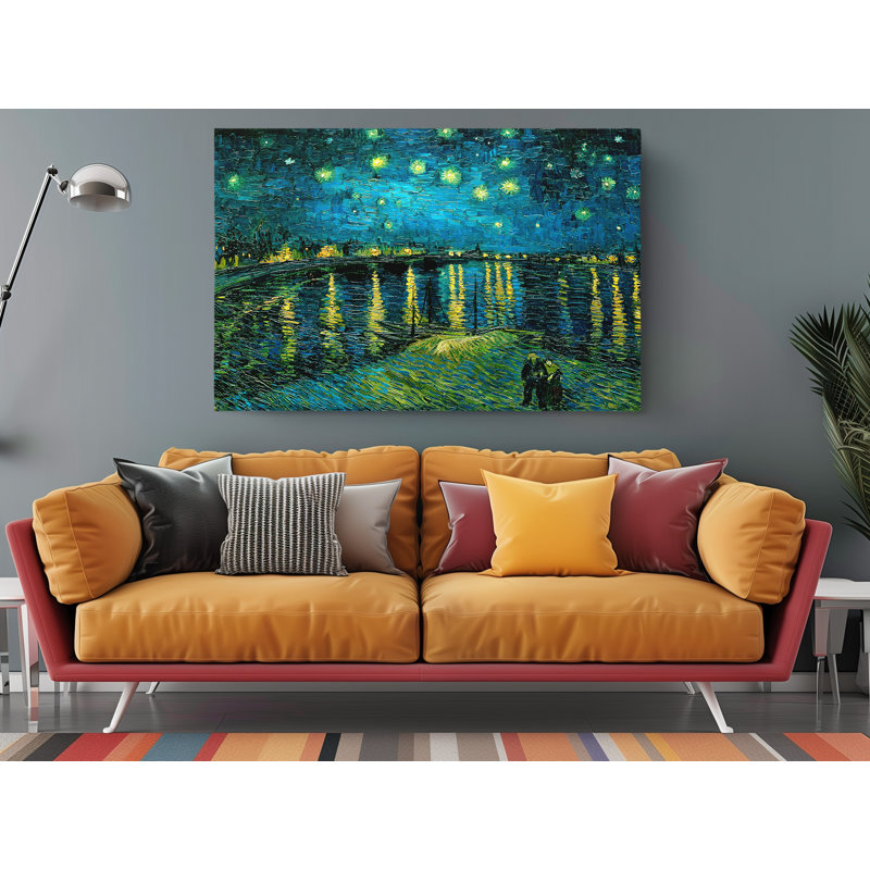 Vault W Artwork Vincent Van Gogh's The Starry Night Reproduction Color ...