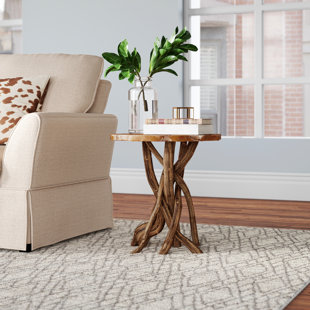 Tree Stump End & Side Tables You'll Love | Wayfair
