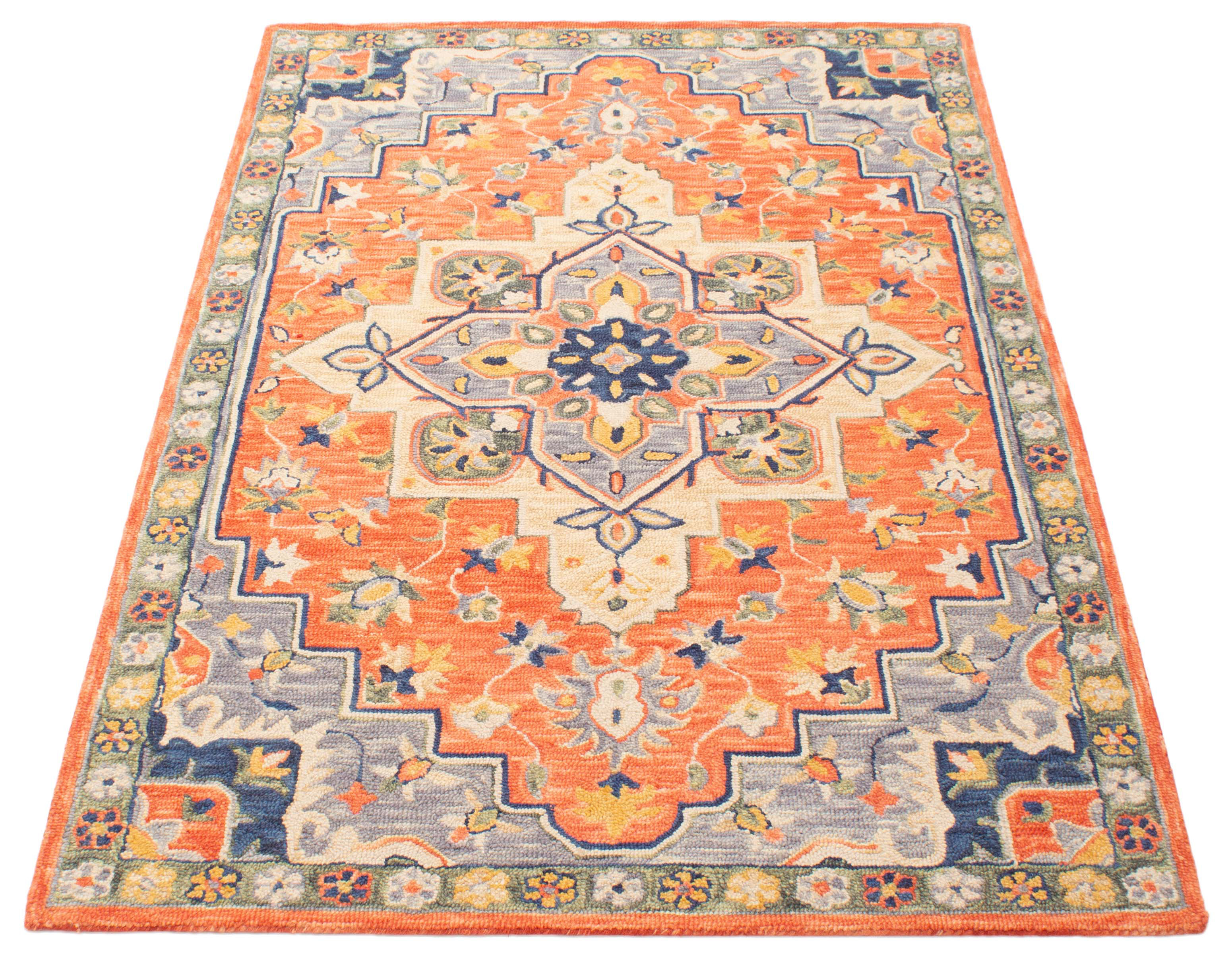 Bungalow Rose Timeless Dark Copper Rug 5'0" x 7'11" | Wayfair