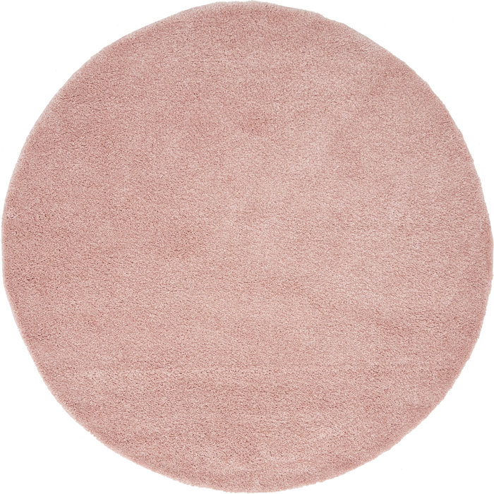 Ebern Designs Zuniga Performance Dusty Pink Rug & Reviews | Wayfair