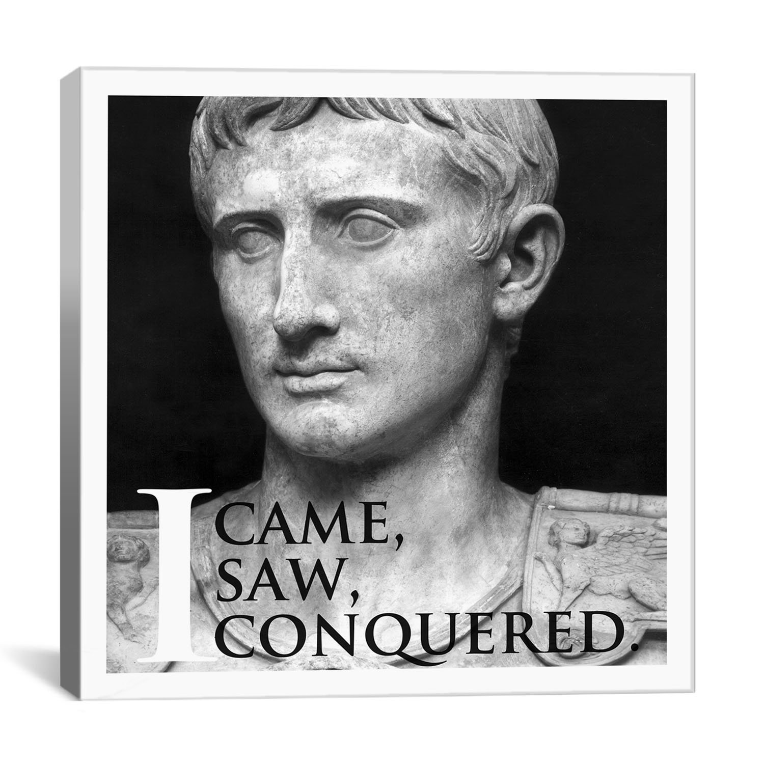 Winston Porter Julius Caesar Quote - Graphic Art Print on Canvas ...