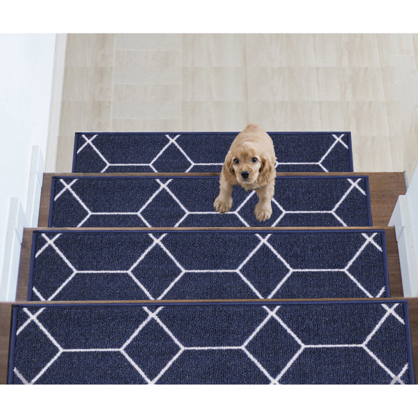 Wade Logan® Akyia Non-Slip Indoor Stair Tread & Reviews | Wayfair
