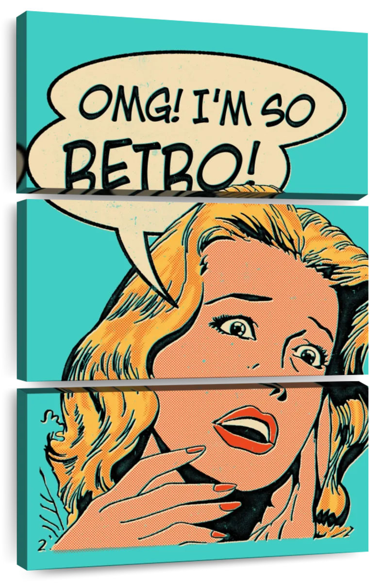 Trinx Keiraleigh OMG I'm So Retro | Wayfair