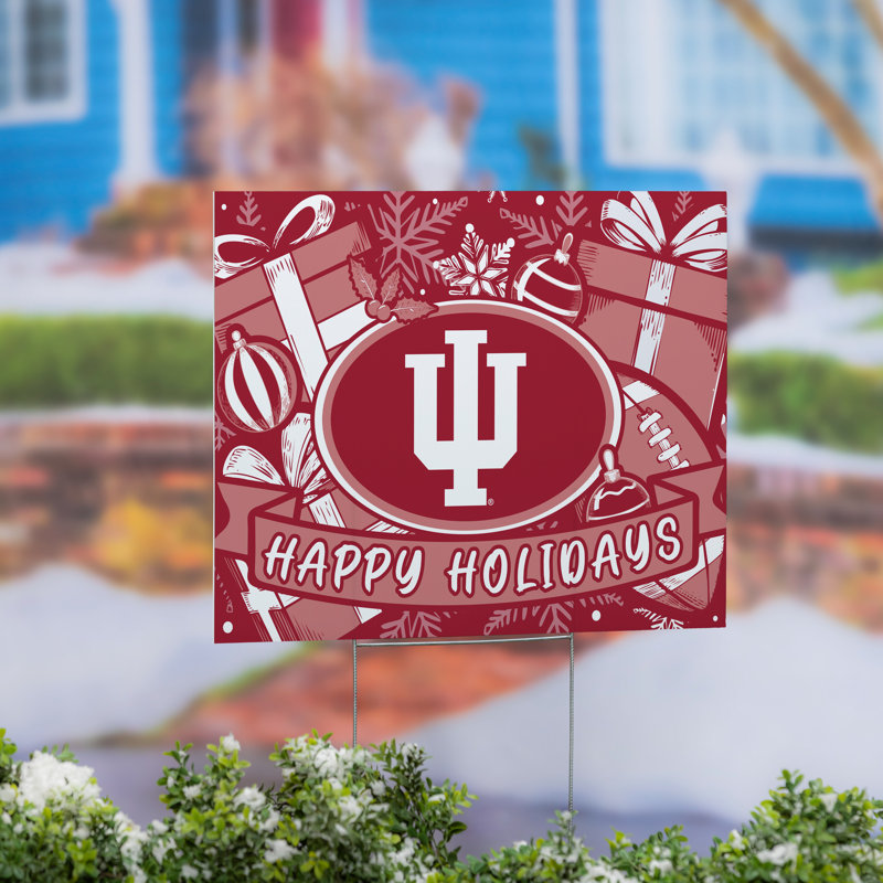 Ophelia & Co. Indiana University Yard Sign, Holiday | Wayfair