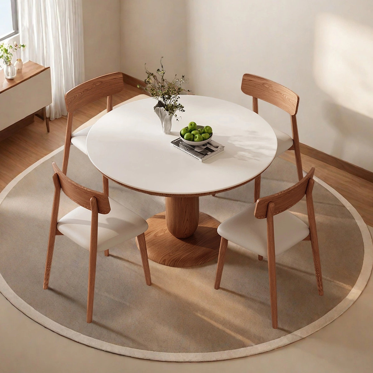 Corrigan Studio® Nordic retro round table | Wayfair
