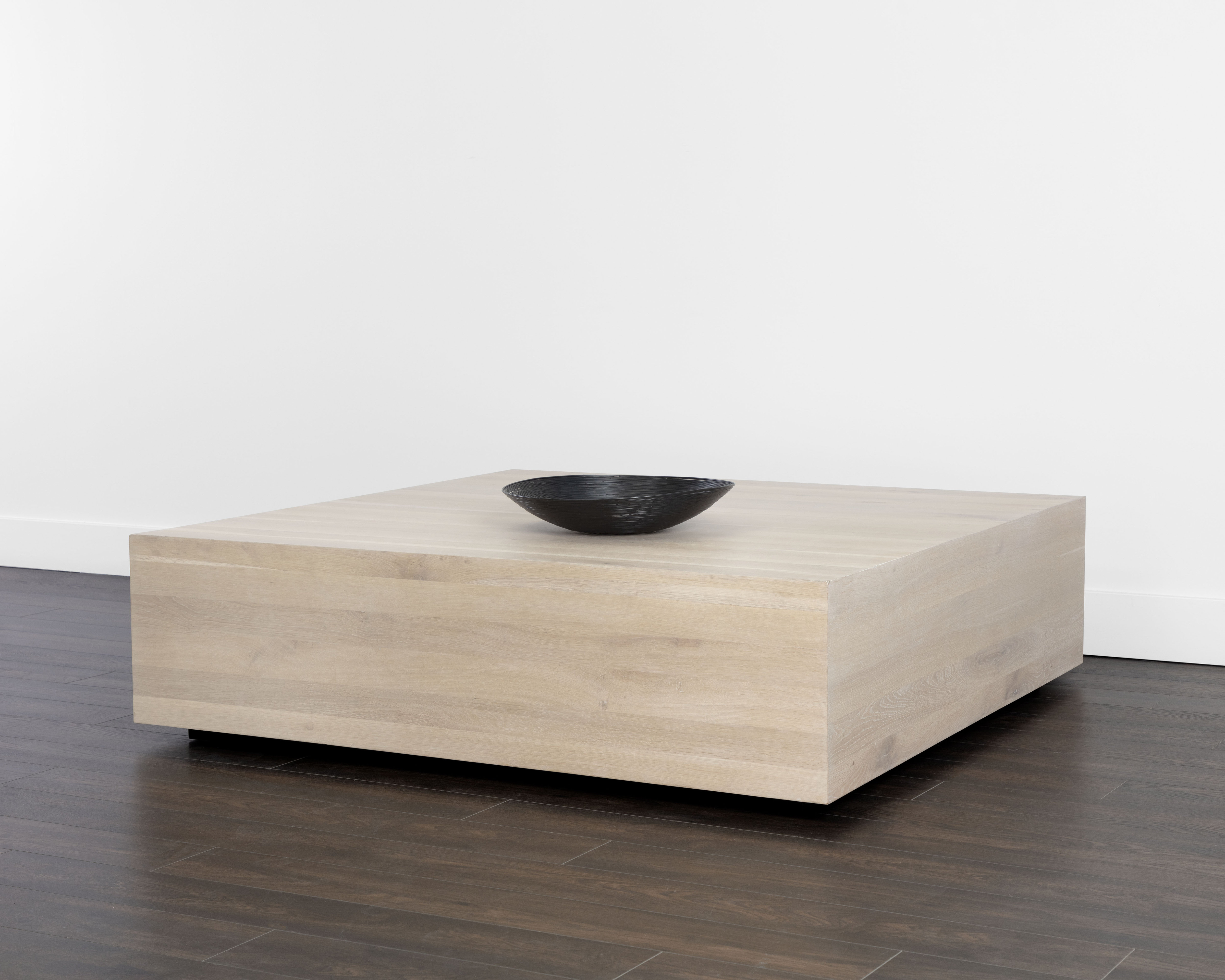 light oak square coffee table