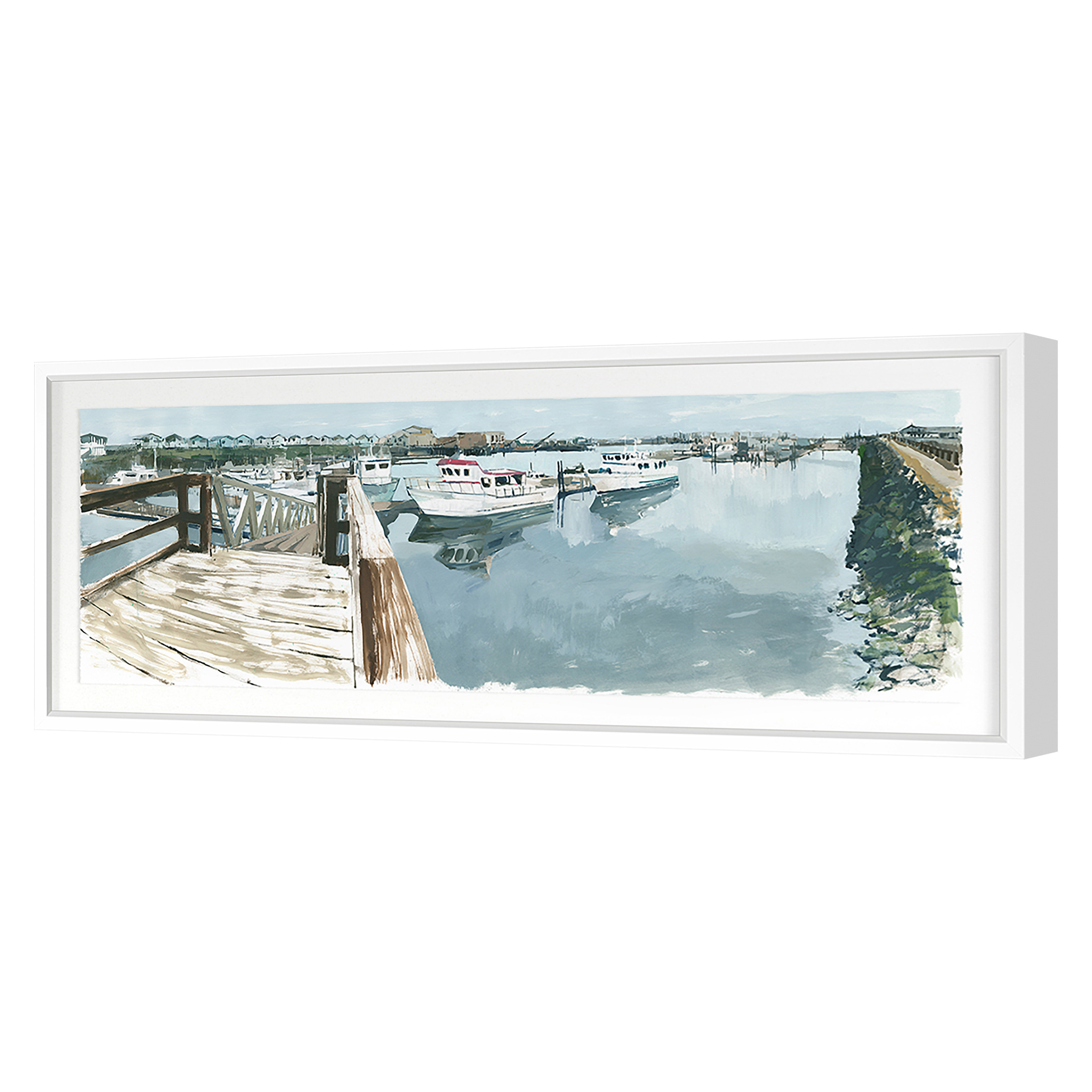 Grand Image Home Westport A/B by PC Ngo - Single Picture Frame Print on ...