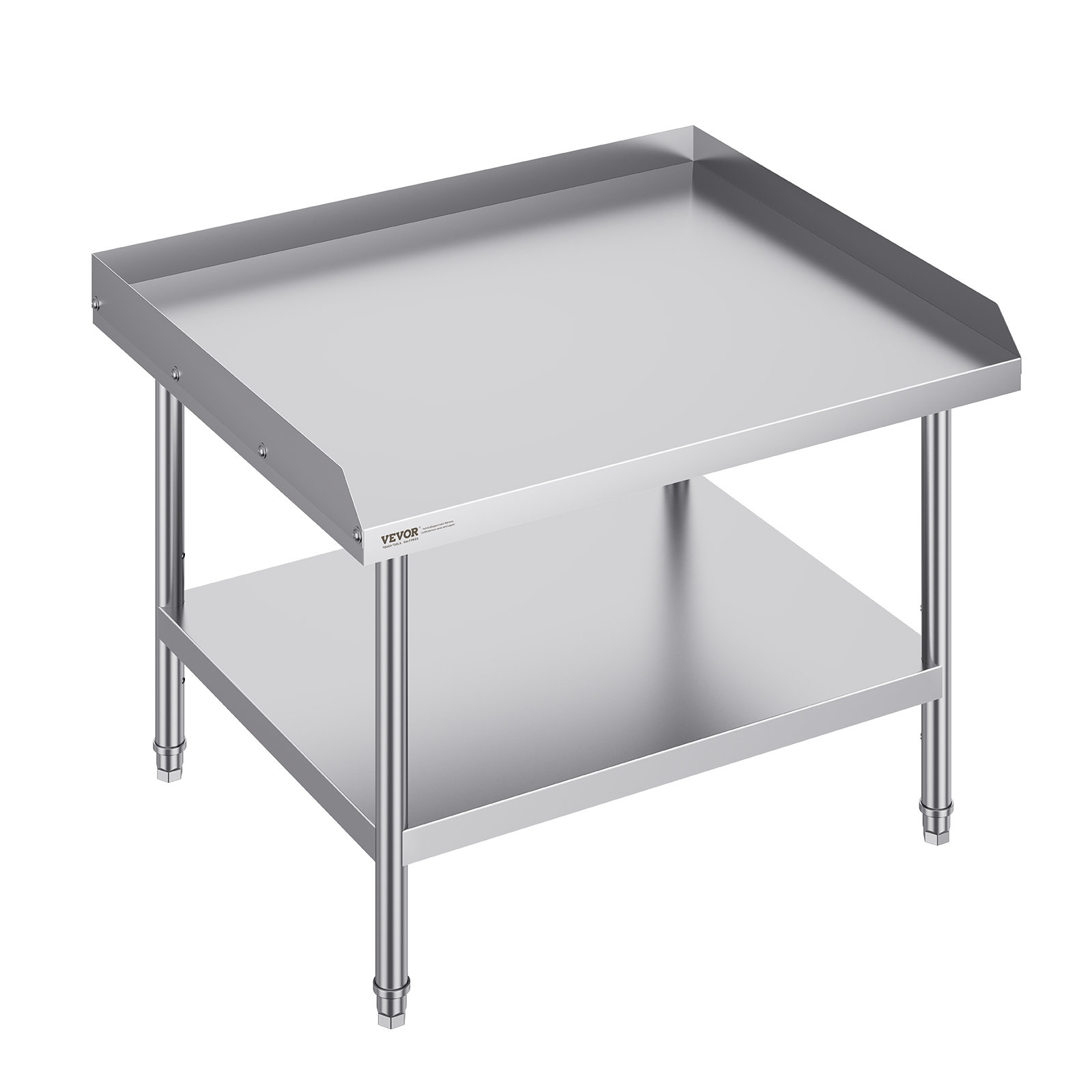 Prep & Savour Dubeck Kitchen Cart with Stainless Steel Top | Wayfair