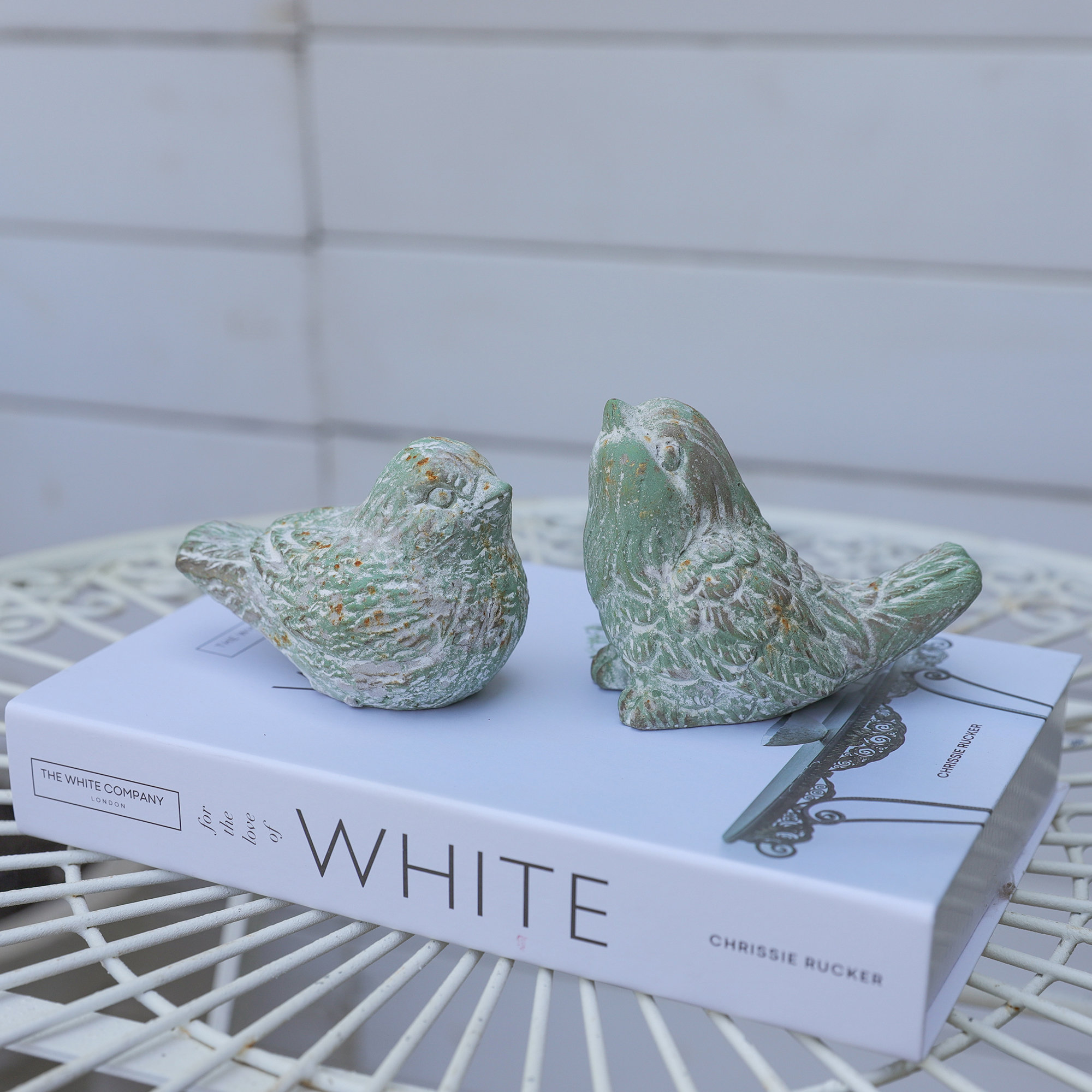 Arlmont & Co. Outdoor Bird Statues Bird Decor Figurines | Wayfair