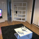 Hykkon Jago 173cm H x 120cm W Geometric Bookcase & Reviews | Wayfair.co.uk