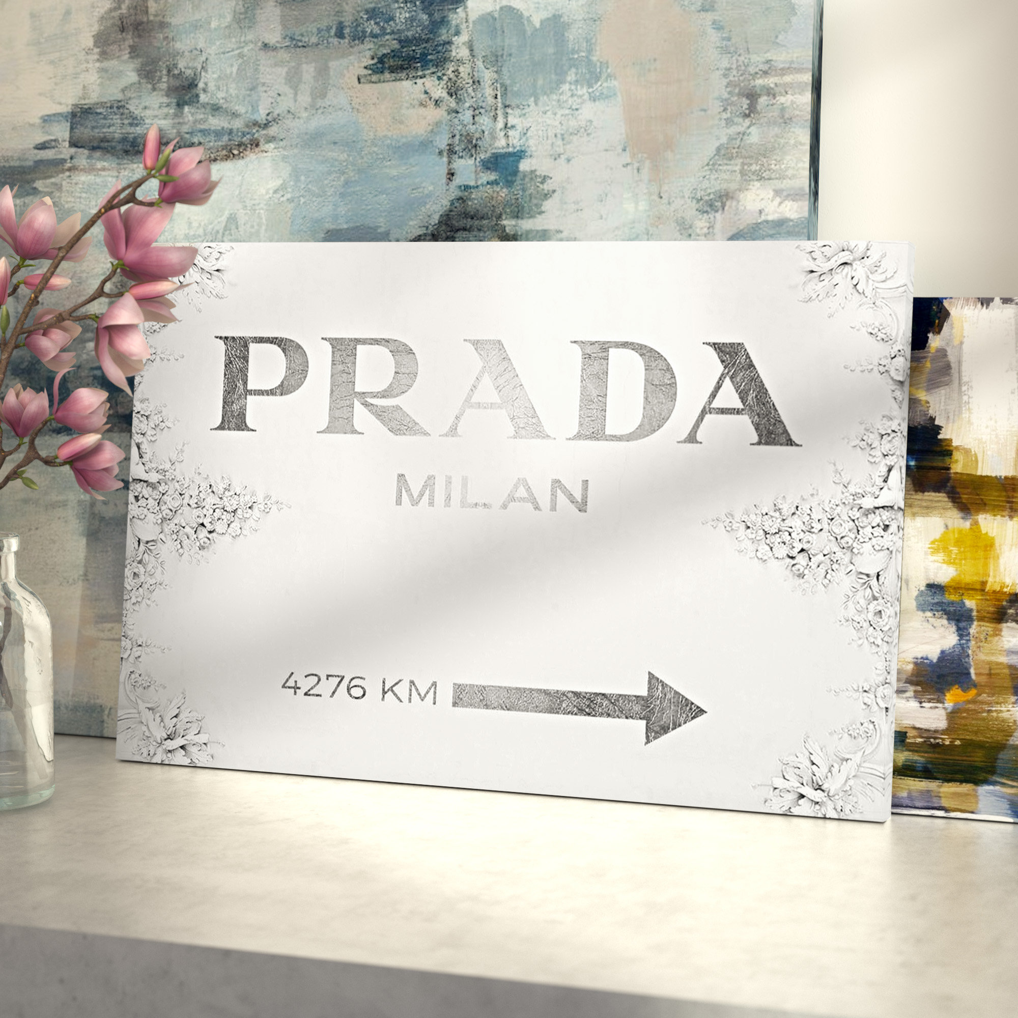 Rosdorf Park 'Fashion and Glam Milan Sign Contemporary Road Signs ...