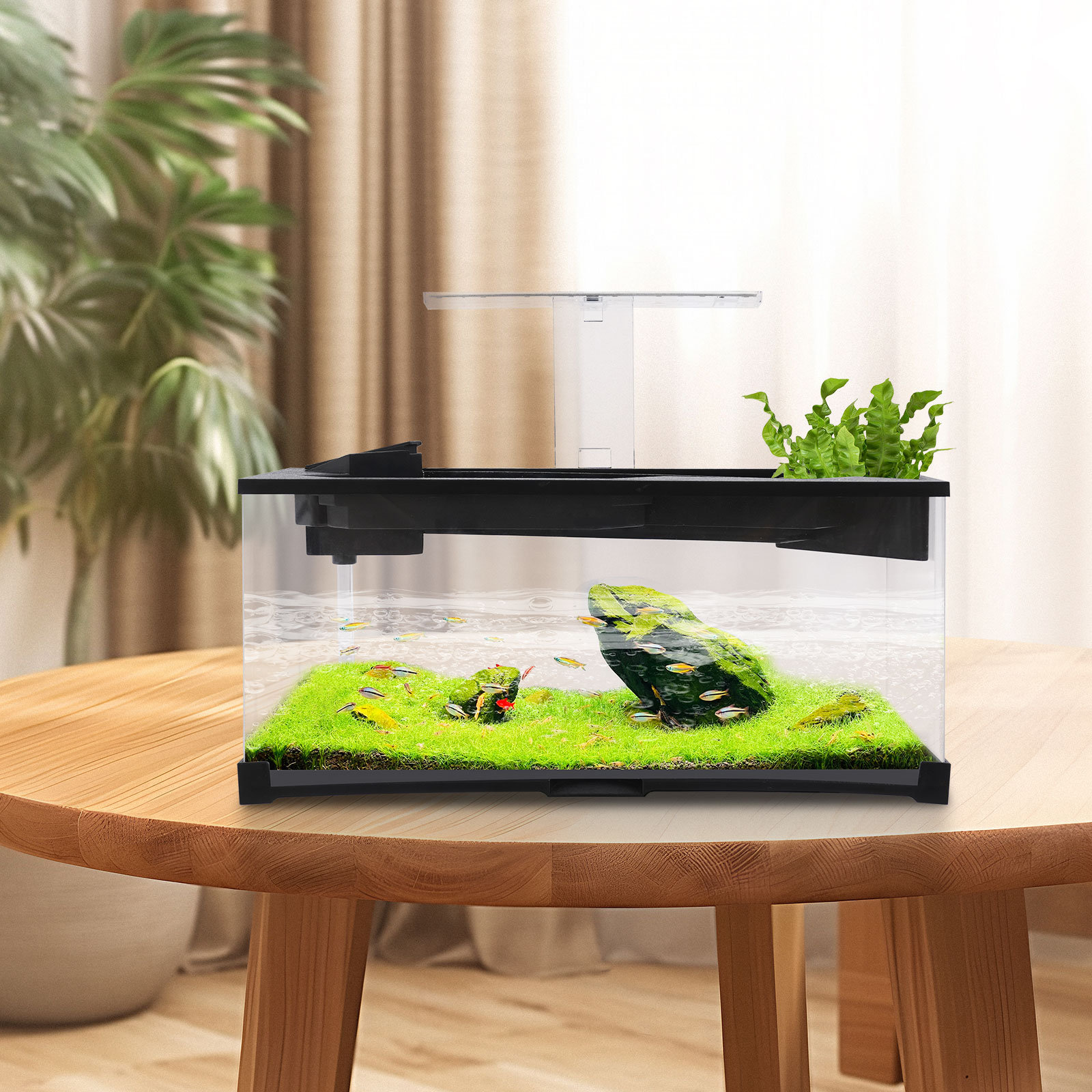 Tucker Murphy Pet™ Aquarium en acrylique avec pompe silencieuse ...