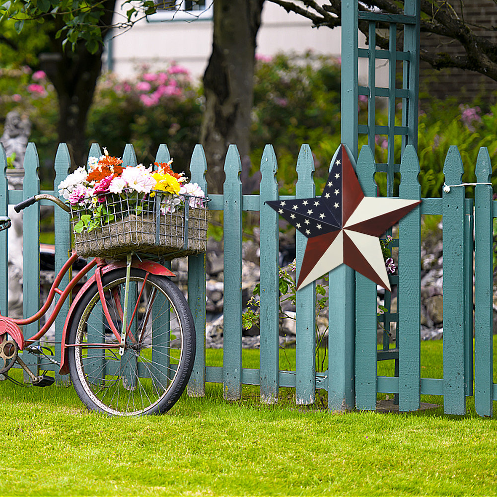 Charlton Home® Morrill American Glory Star Wall Décor & Reviews | Wayfair