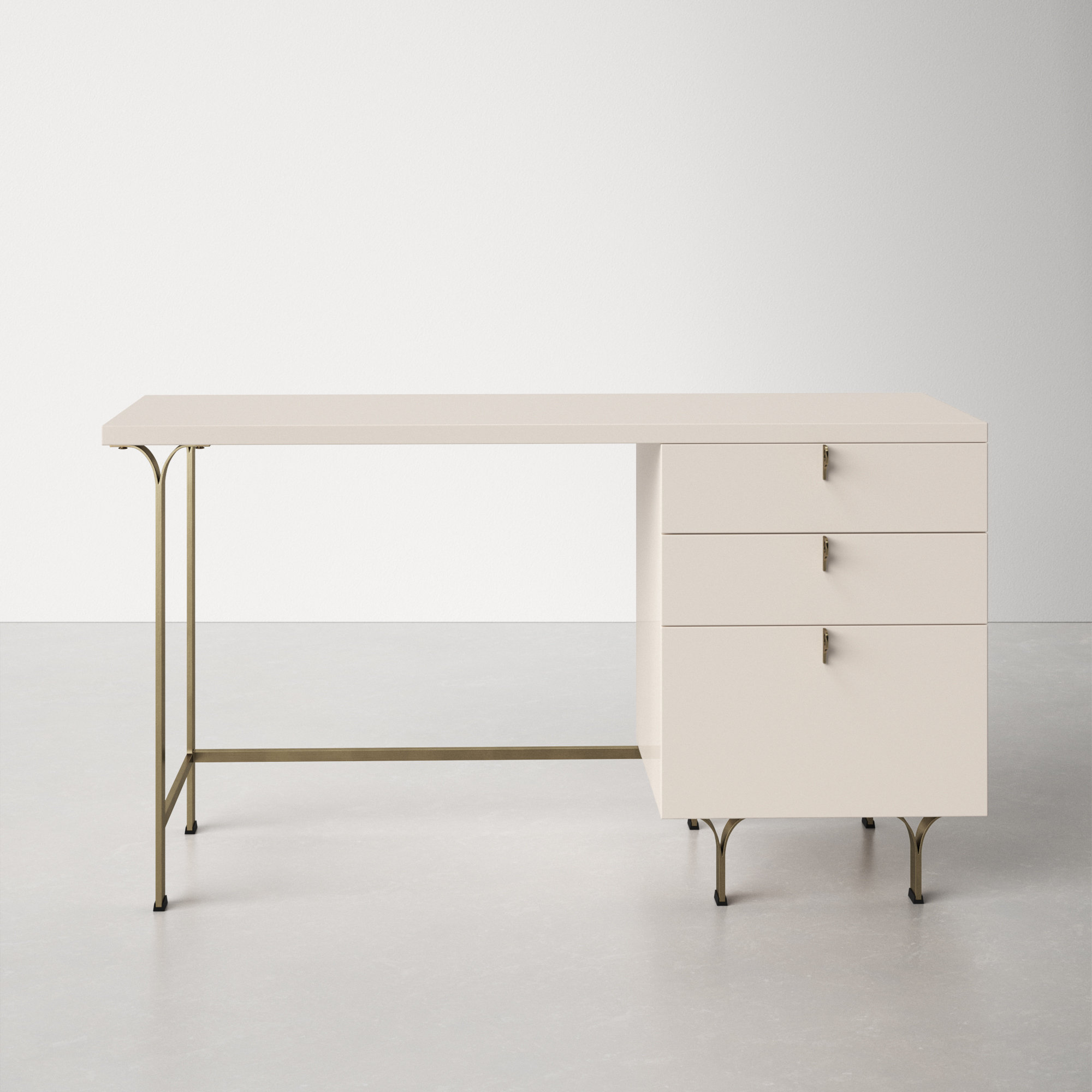 AllModern Lucille Modern Home Office Desk | Wayfair