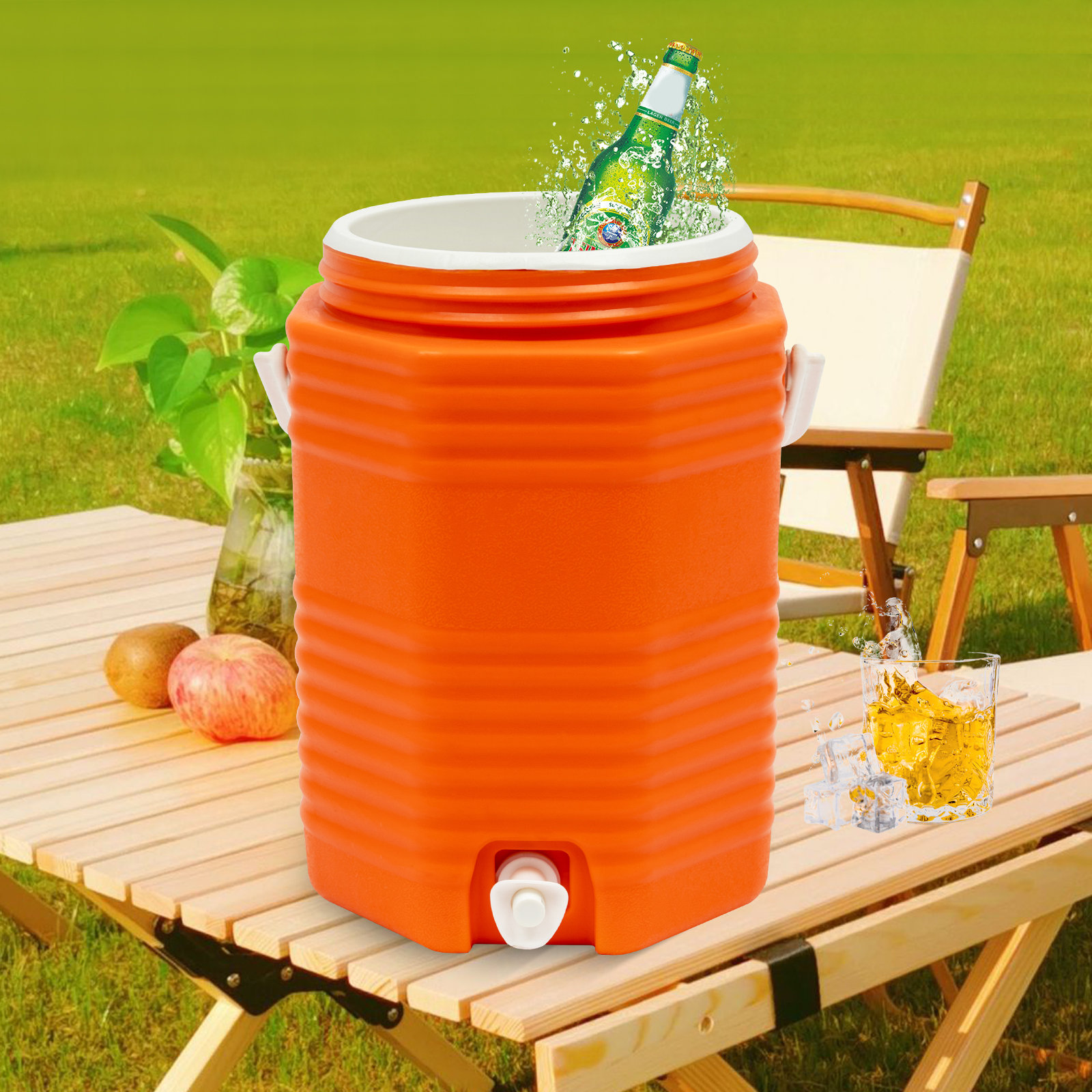 CNCEST 2.5 Quarts Pop-Up Cooler - Wayfair Canada