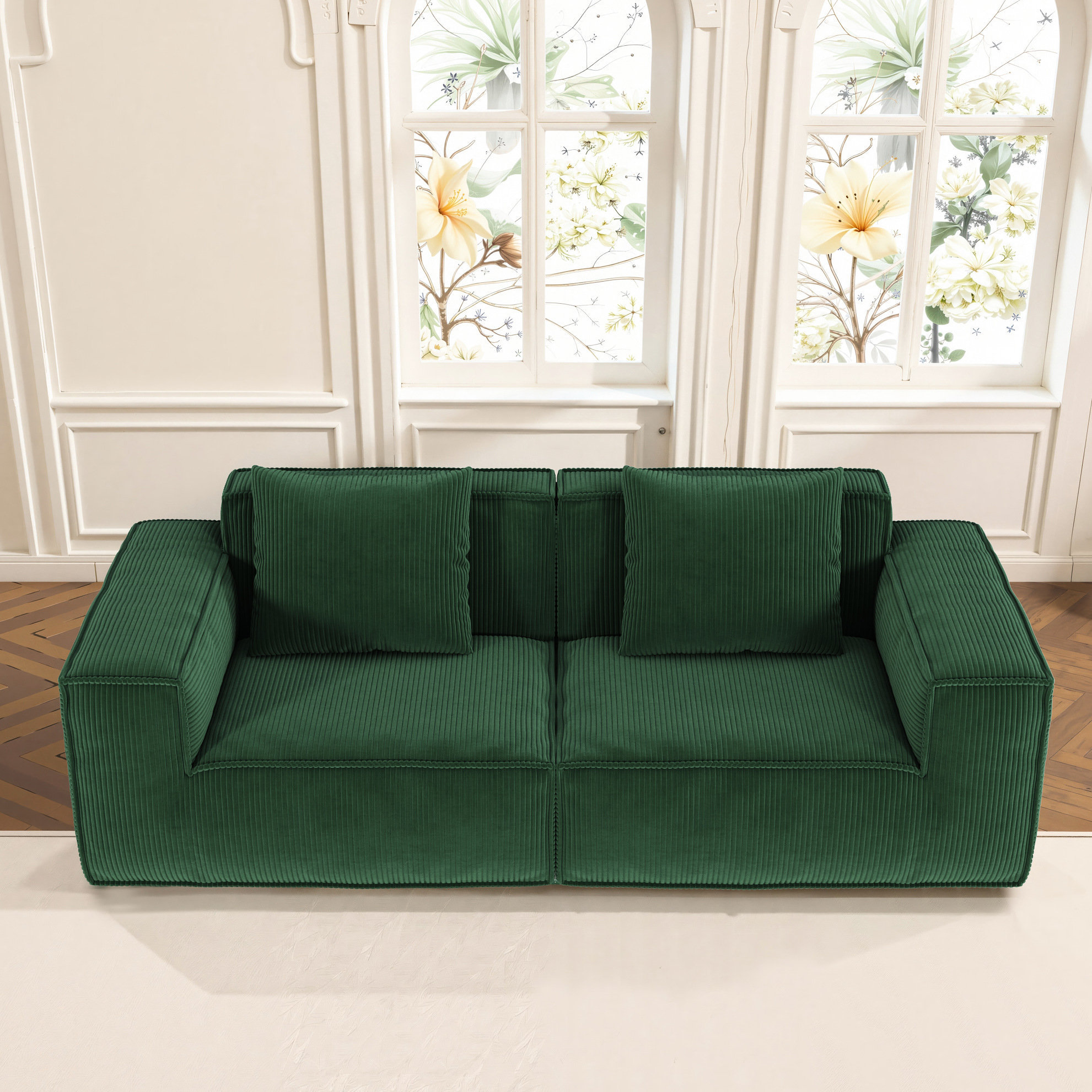 Everly Quinn Two - Person Modular , Conversion, Comfort, Suitable For ...