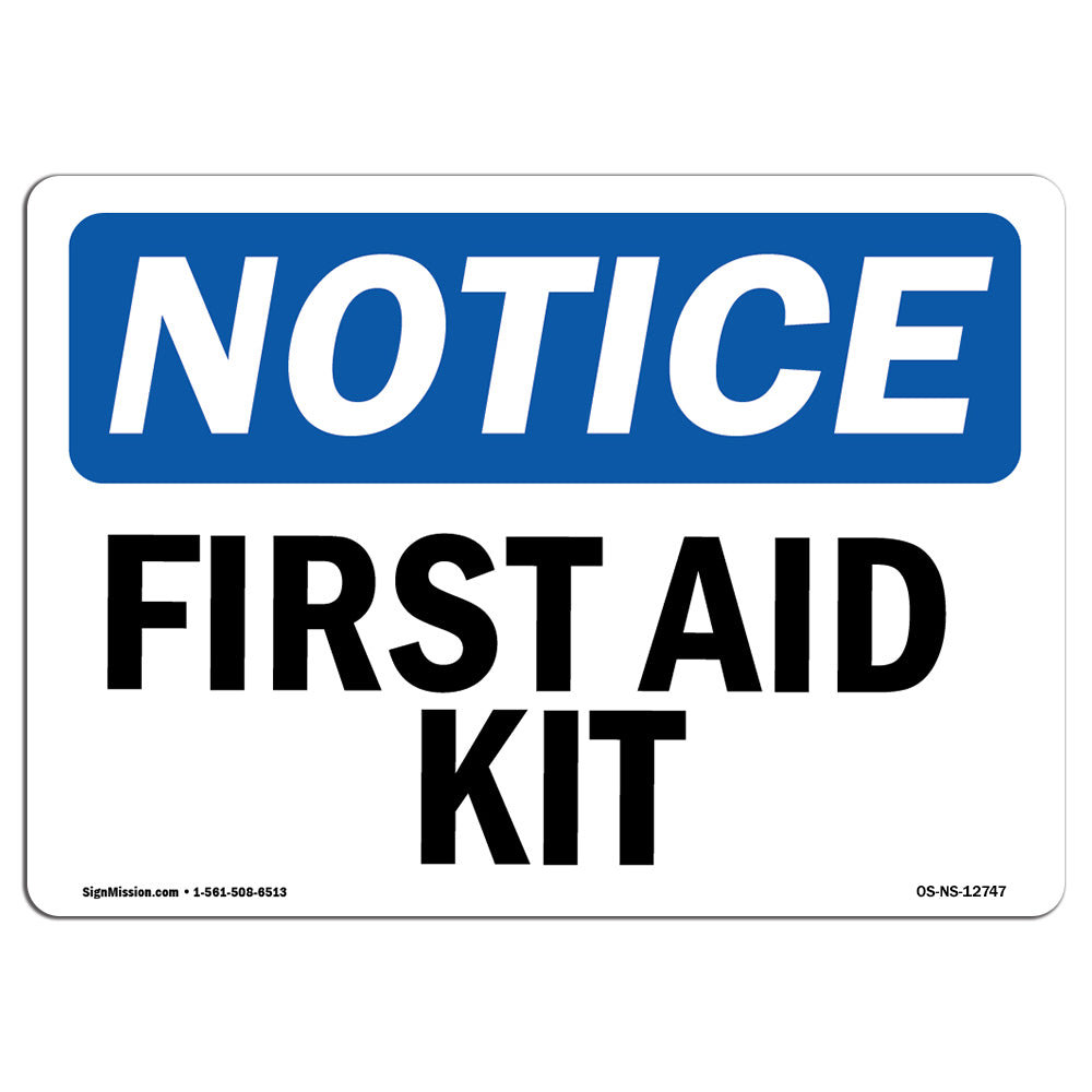 SignMission Notice First Aid Kit | Wayfair