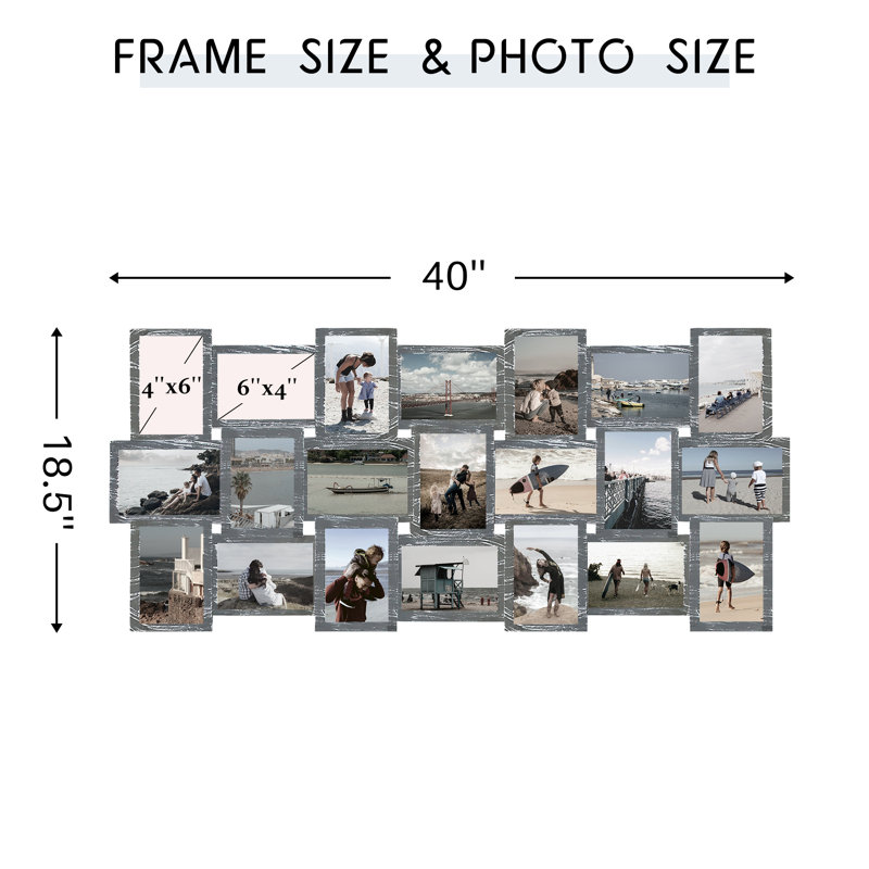 Latitude Run® 21 Opening Wall Gallery Picture Frame Set | Wayfair