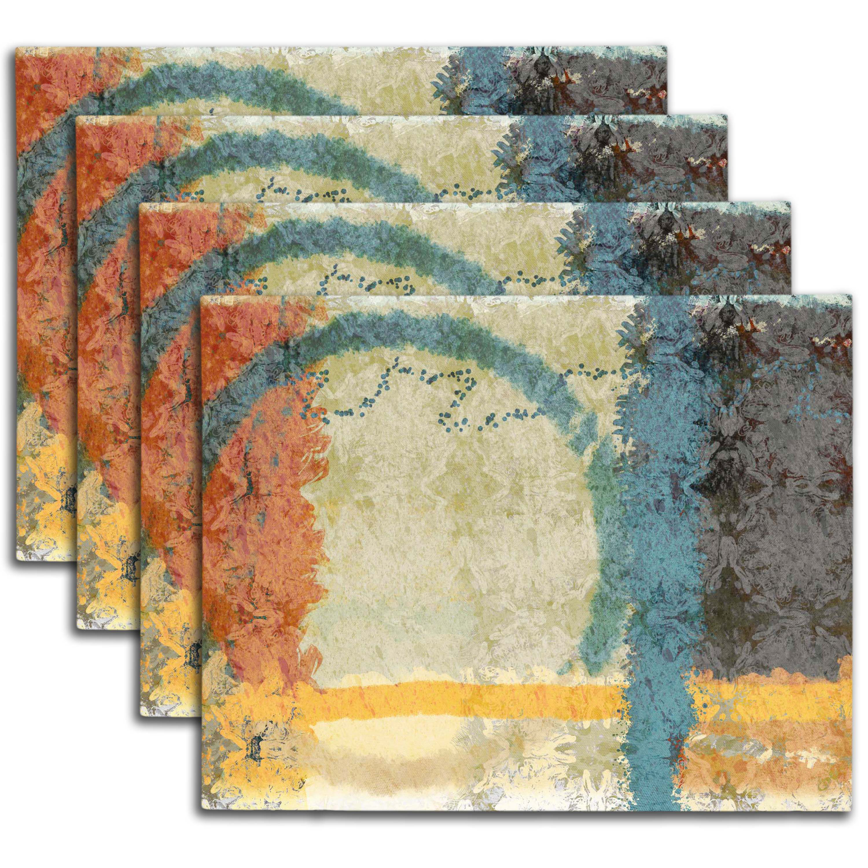 LeRoi Products Polyester Abstract Placemat | Wayfair