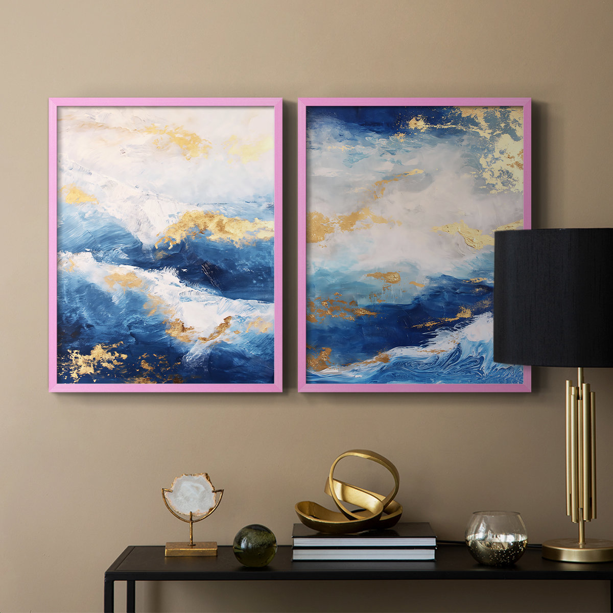 Wrought Studio™ ABSTRACT Series CDXV-Premium Framed Print -Ready to ...