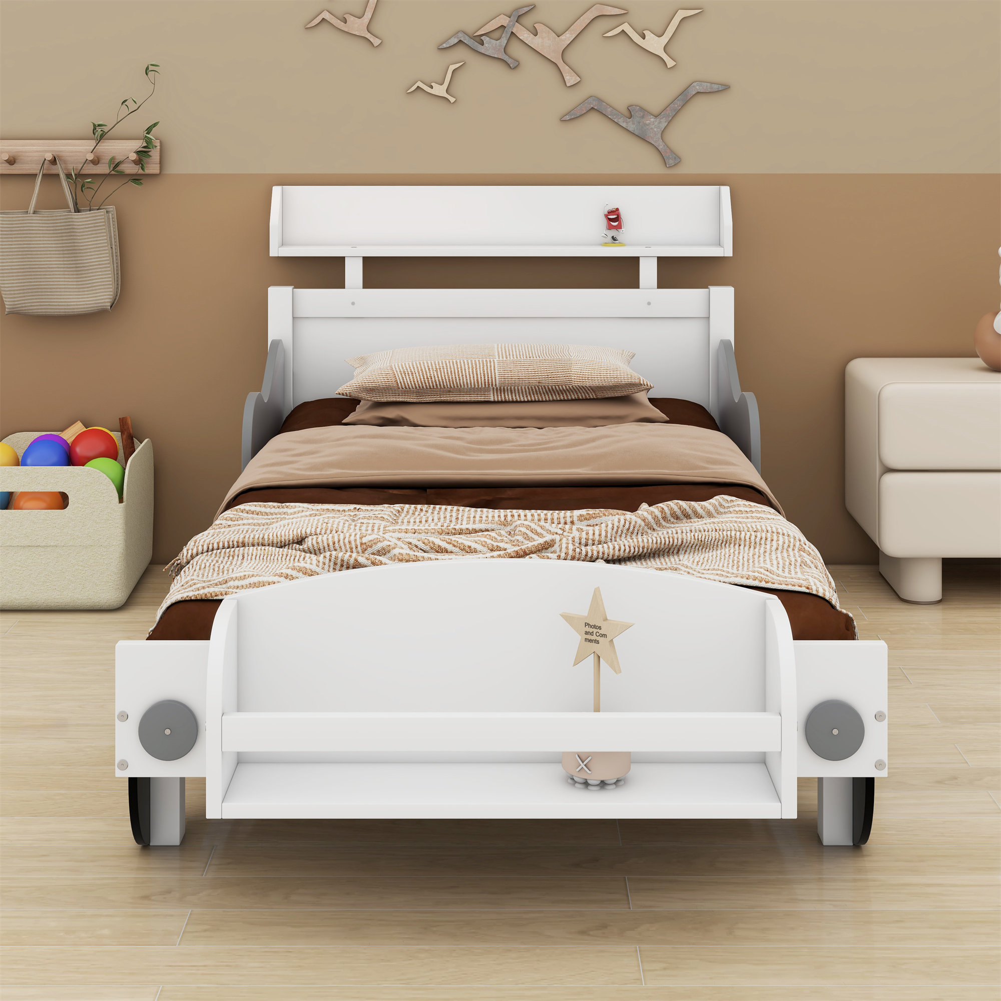 Zoomie Kids Albara Bed | Wayfair