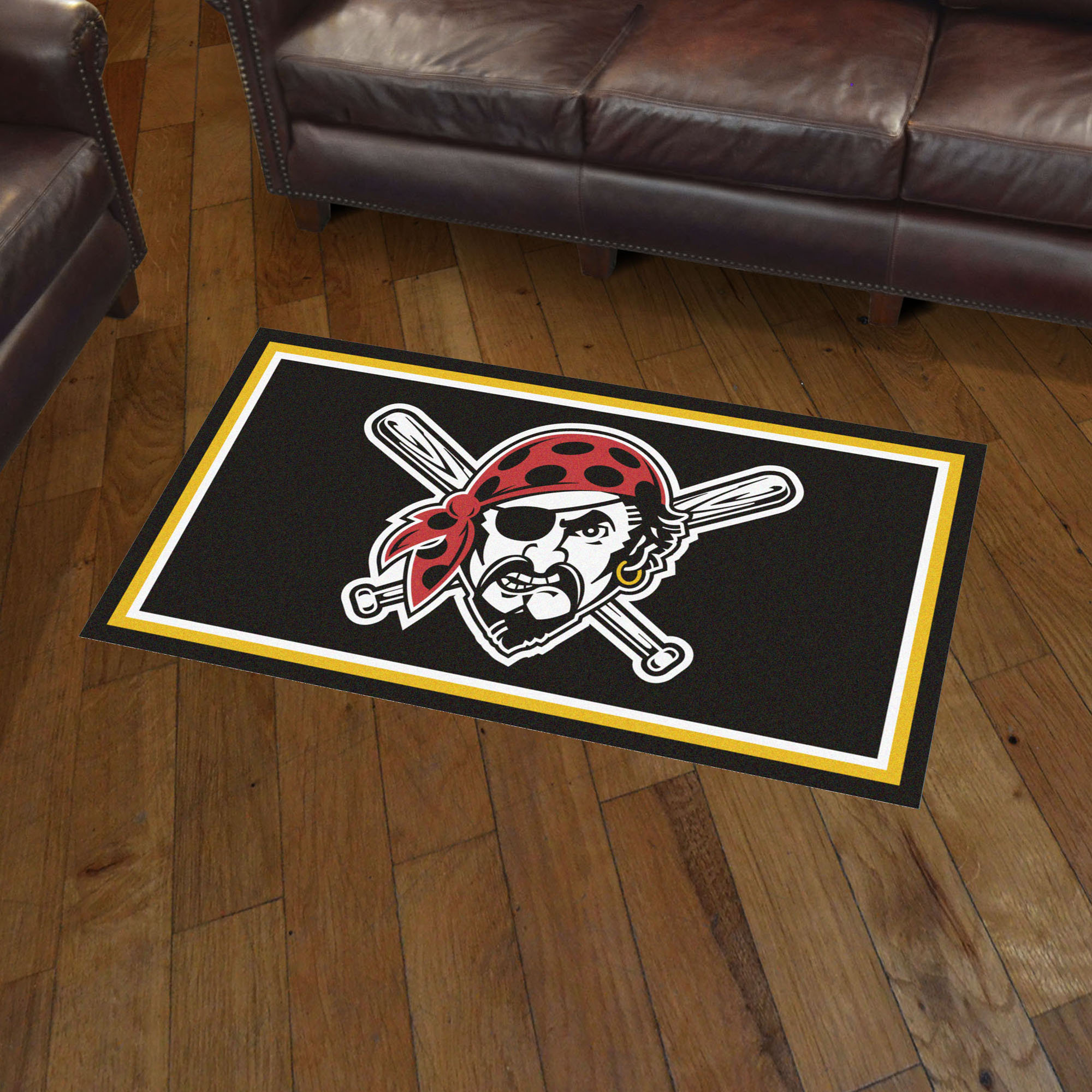 FANMATS Pittsburgh Pirates 4X6 Rug | Wayfair