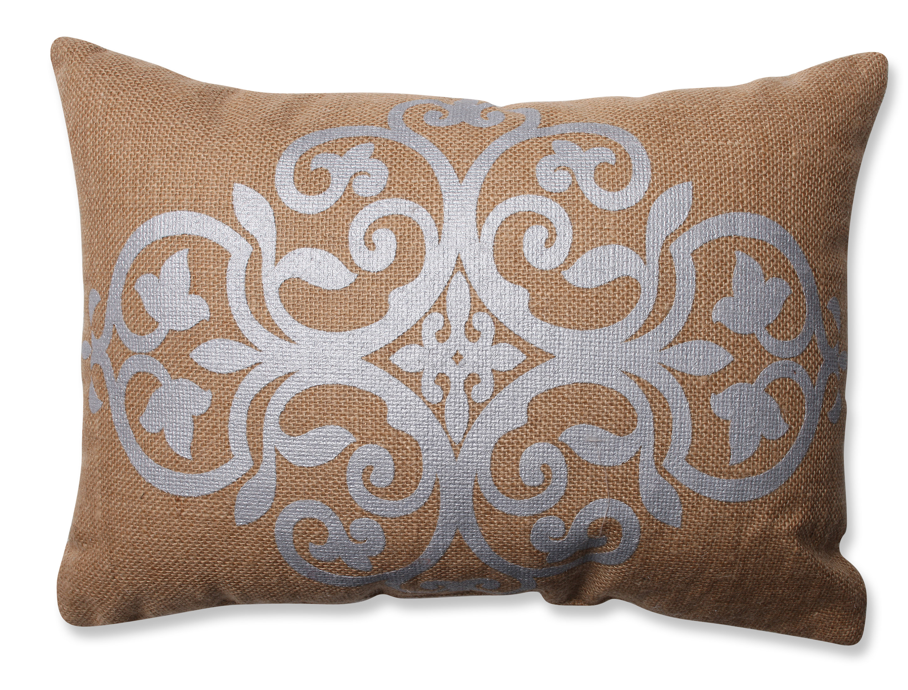 Pillow Perfect Geometric Jute Throw Pillow | Wayfair