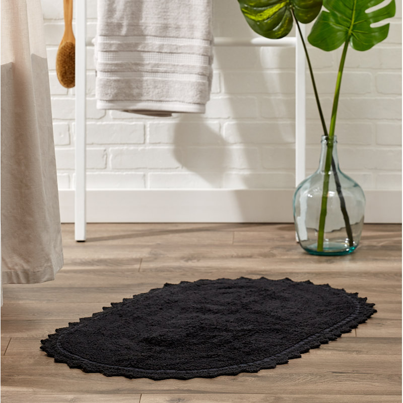 Dakota Fields Cotton Reversible Bath Mat & Reviews | Wayfair