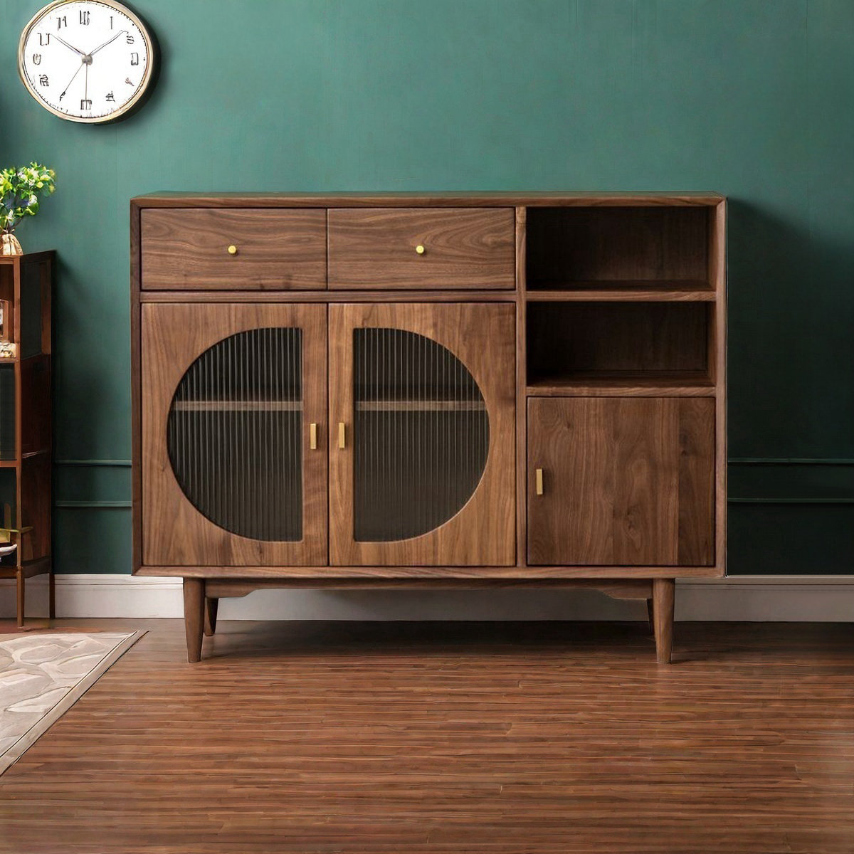 Ruthber Solutions Nordic sideboard multifunction locker | Wayfair