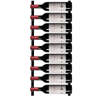 Prep & Savour 9 Bottles Metal Wall Mounting Wine Rack Stackable Storage ...